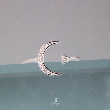 Sterling Silver Adjustable Ring Collection – The Silver Luna
