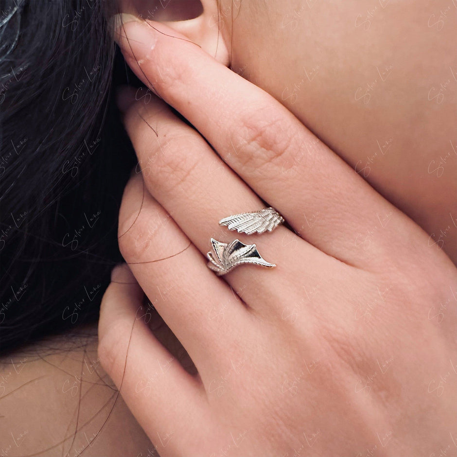 Sterling Silver Adjustable Ring Collection – The Silver Luna